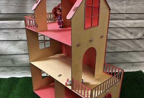 Детский стеллаж домик для игрушек в идеале