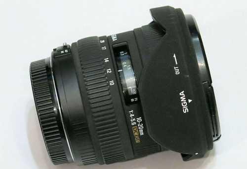 Sigma 10-20mm f/4-5.6 (Canon)