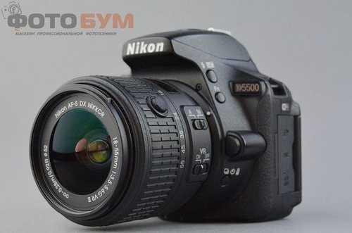 Фотоаппарат Nikon D5500 kit 18-55 f3.5-5.6 G ll VR