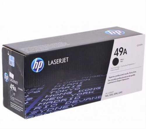 Лазерный картридж HP 49A черный 110410