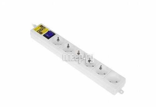 Сетевой фильтр Power Cube 6 Sockets 5m White S