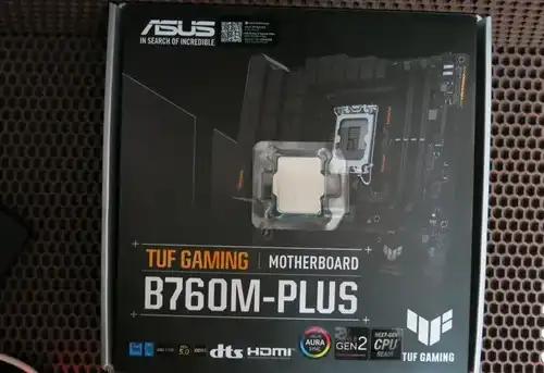 Asus TUF Gaming B760M-Plus + i5 12400F для Ивана