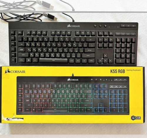 Игровая клавиатура Corsair K55 RGB