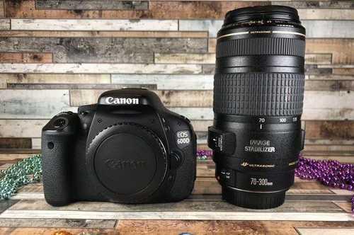 Canon EOS 600D kit 70-300mm 4-5.6 IS USM (A183)
