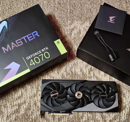RTX 4070 в топовой версии от Aorus
