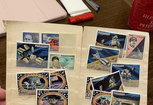 Почтовые марки СССР космос редкие