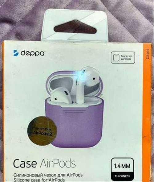 Deppa Case AirPods чехол для наушников