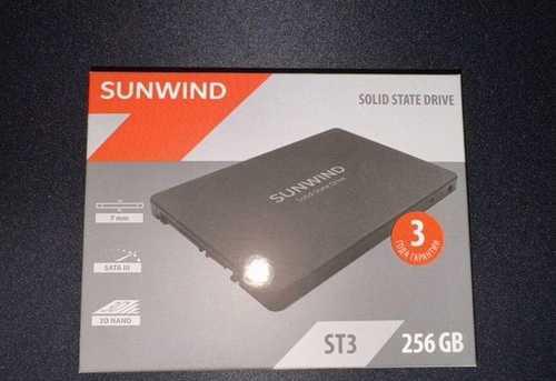 SSD накопитель Sunwind ST3 2.5"256 гб