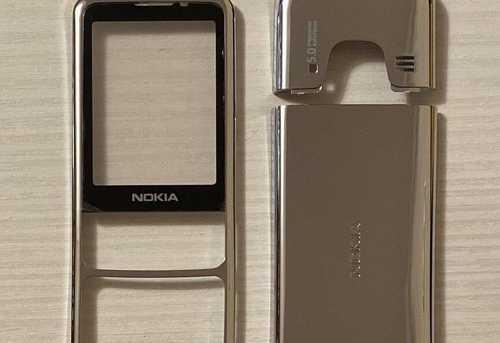 Корпус nokia 6700 classic silver (пластиковый)