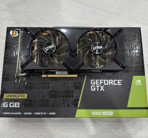 Видеокарта gtx 1660 super 6gb palit