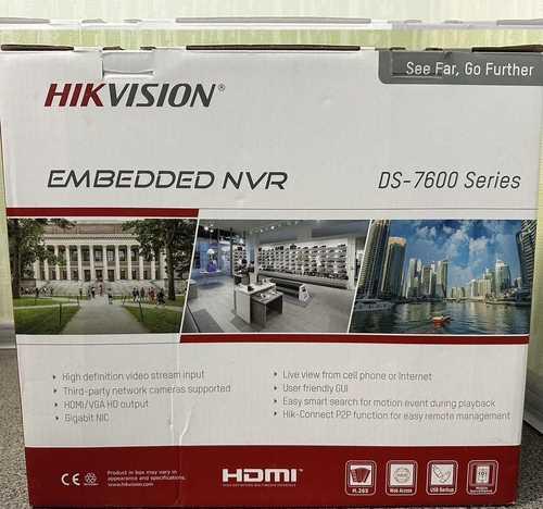 Сетевой видеорегистратор hikvision DS-7600