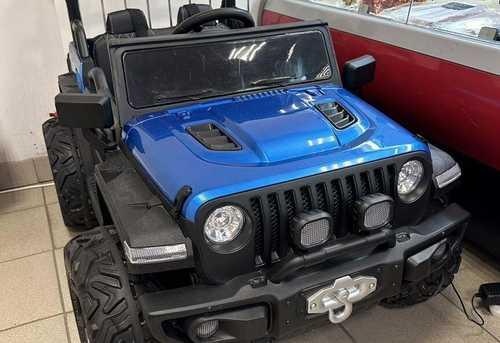 Детский электромобиль 2х местный Wrangler 4x4