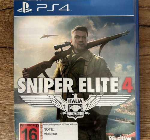 Sniper Elite 4 PS4 (диск)