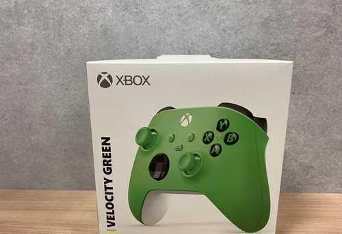 Microsoft Xbox Wireless Controller, зеленый QAU-00