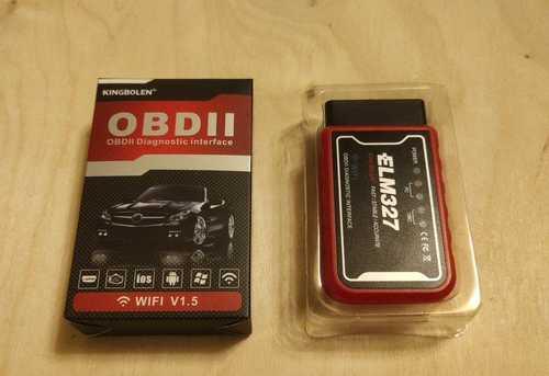 Диагностический сканер Obd2 Elm327