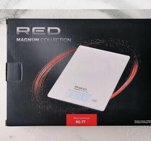 Весы кухонные RED. Новые