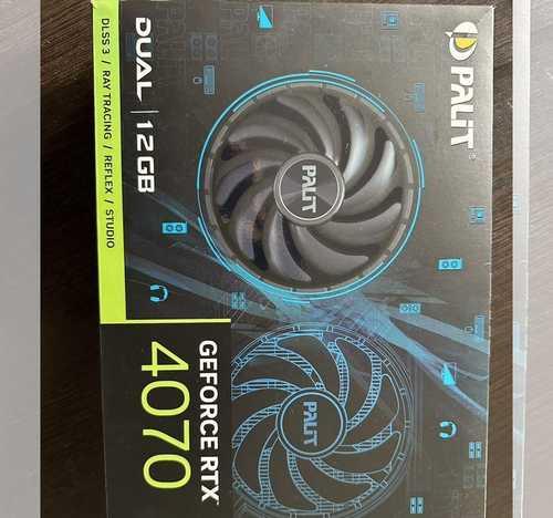 Видеокарта nvidia geforce rtx 4070 palit dual