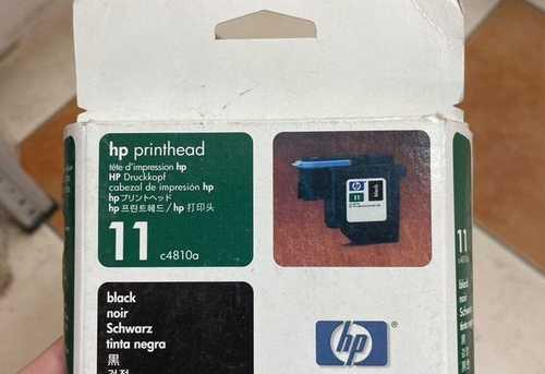 Печатающая головка hp 11 c4810a черная