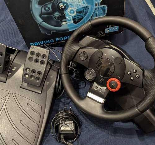 Игровой руль logitech driving force gt 900