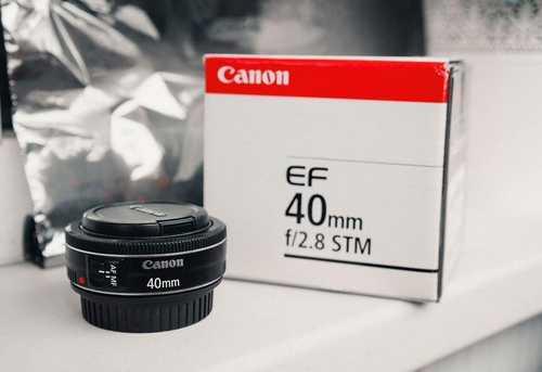 Canon EF 40mm 2.8 STM