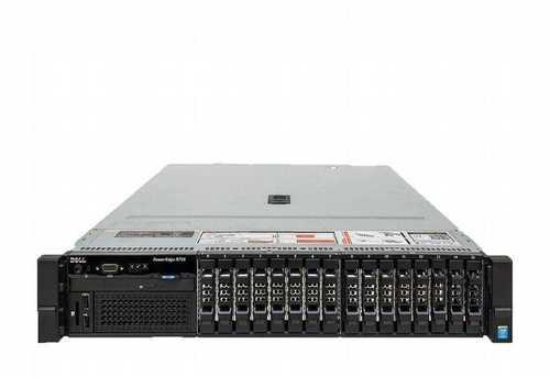 Сервер dell R730 2xE5-2680 v4 16x32GB 2400T 2x750W