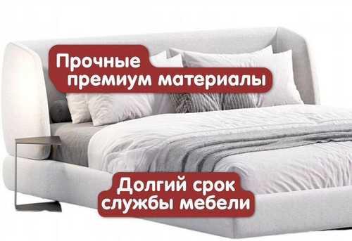 Двуспальная Дизайнерская кровать в стиле лофт