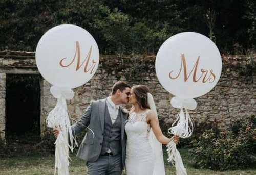 Воздушные шары свадебное украшение