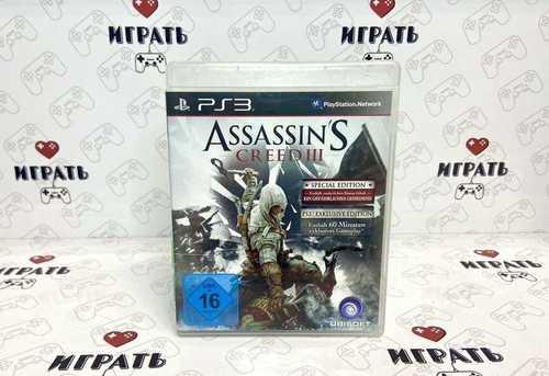 Assassin's Creed 3 PS3 (resale, английская версия)