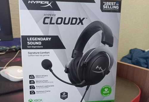 Игровые наушники hyperx cloudX