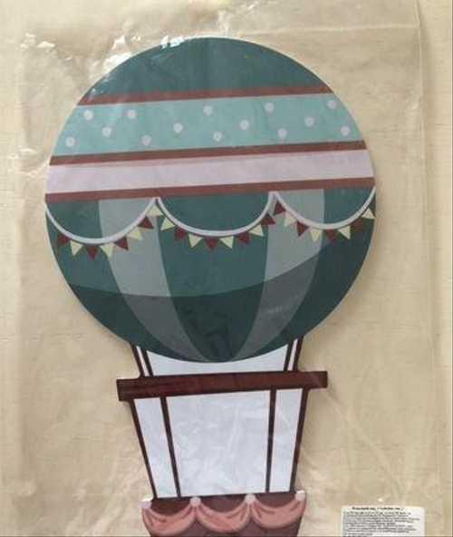 Постер декор детской Воздушный шар