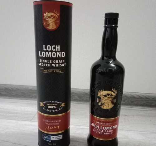 Loch Lomond Single Grain бутылка и тубус