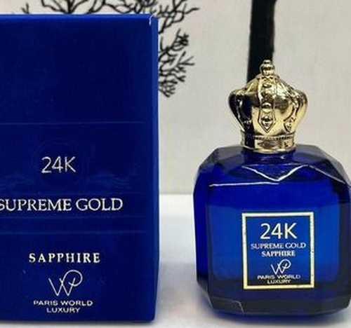 Paris World Luxury 24K Supreme Gold Sapphire (2021