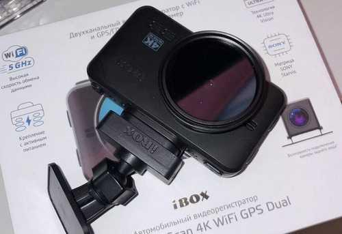Видеорегистратор iBOX roadscan 4K wifi GPS Dual