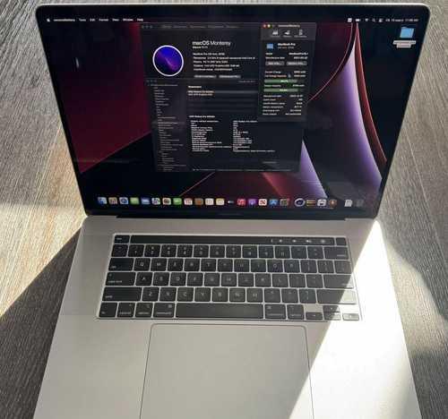 Топовый Apple macbook pro на i9 64 gb 512 ssd