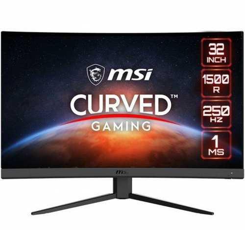 MSI 31.5" G32C4X черный VA LED 16:9 hdmi матовая 300cd 178гр/178гр 1920x1080 250Hz FreeSync Premium