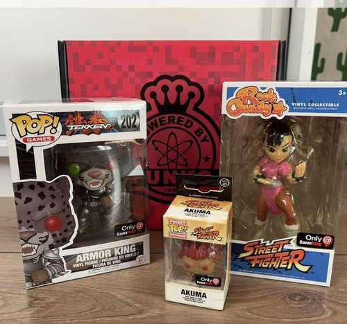 Funko Pop Tekken Street Fighter Новый Оригинал