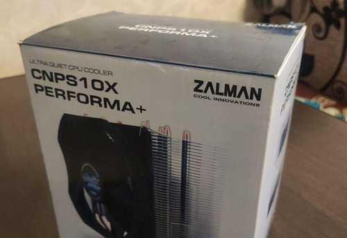 Кулер для процессора zalman cnps10X 10x Performa+