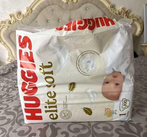 Подгузники huggies elite soft 1