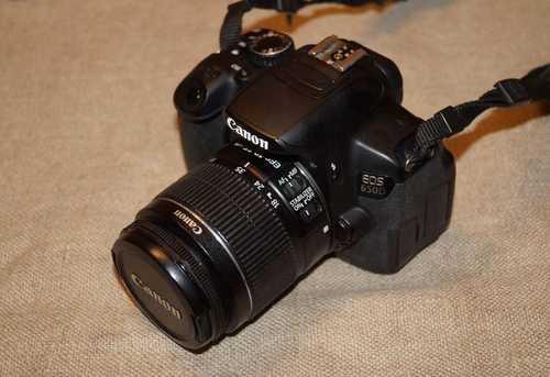 Canon EOS 650d 18-55 14400 кадров +сумка Доставка