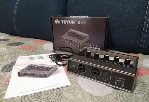 Аудиоинтерфейс Teyun Q-16
