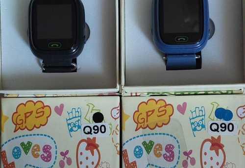Детские сенсорные GPS часы