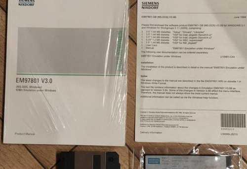Siemens Nixdorf EM97801 V3. 0 (MS-DOS, Windows)