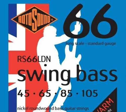 Струны Rotosound rs66ldn bass strings nickel