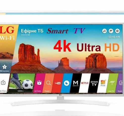 Ultra HD. SMART TV - LG 49UK6390PLG. (4К)