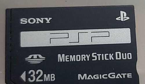 Sony memory stick duo 32mb (MagicGate)