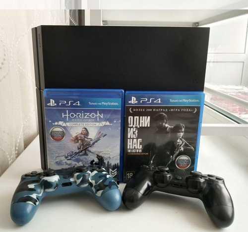 Продам Sony PlayStation 4 500gb   2 диска