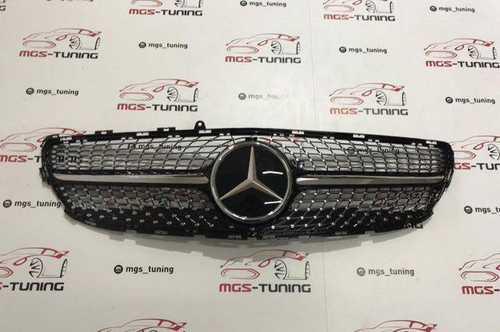 Решетка Diamond Black Дистроник Mercedes-Benz