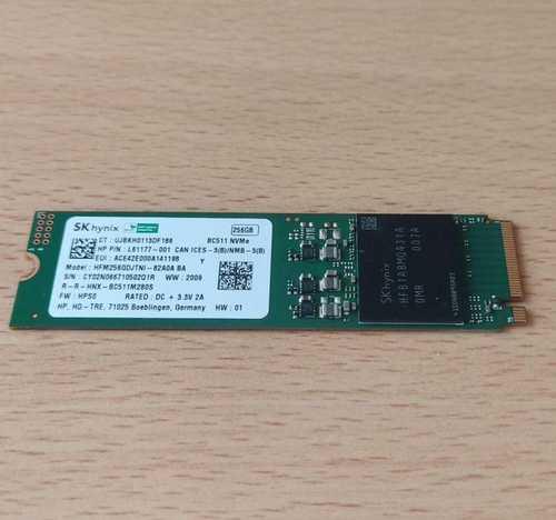 Ssd m2 nvme 256gb