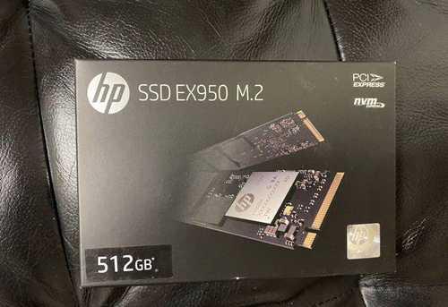 SSD диск HP EX950 M.2 2280 512GB PCIe NVMe 3.0