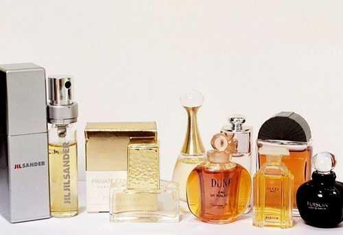 Миниатюры Dior, Estee Lauder, Gucci